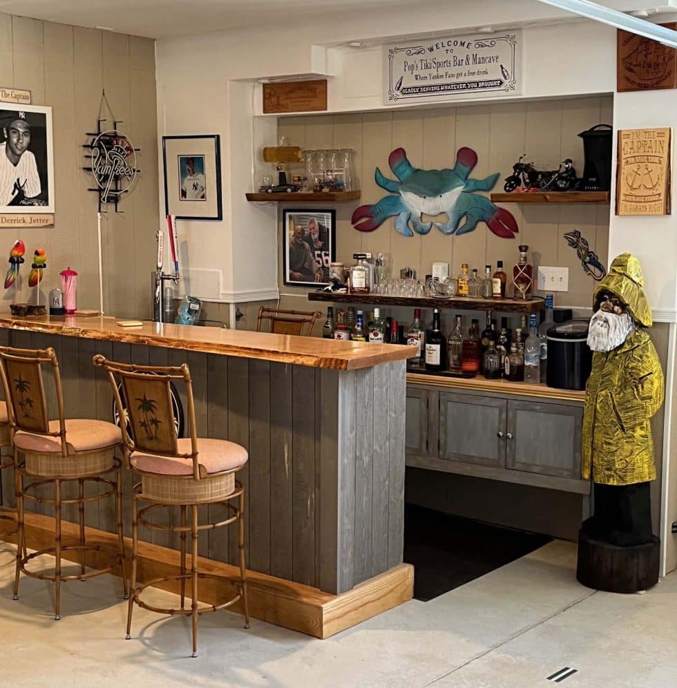 EHBP-01 Basic Bar Design | Easy Home Bar Plans